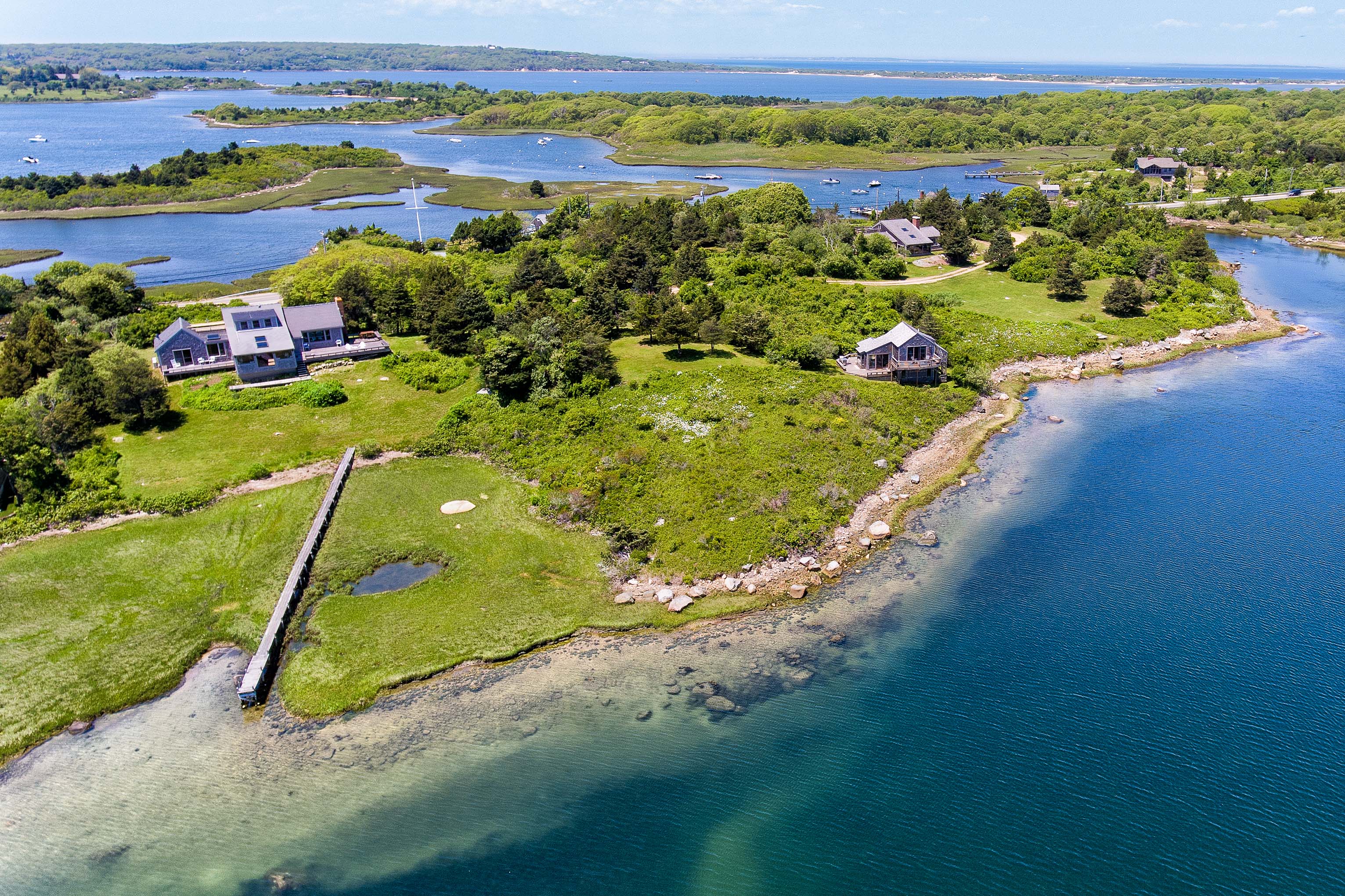 FEATURED SALES PROPERTY: Three Home Waterfront Estate in Chilmark | Tea ...